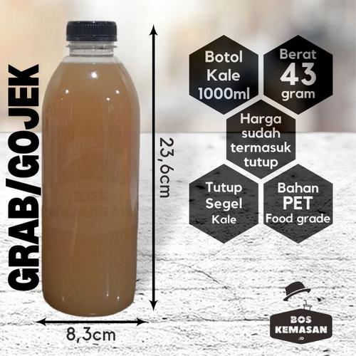 Jual Botol Kale 1000ml tebal KHUSUS GRAB GOJEK - Putih - Kota Bogor ...