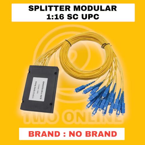 Jual PASIF SPLITTER 1:16 upc modular passive spliter 1x16 SC UPCfiber ...