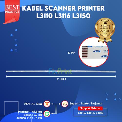 Jual Kabel Scanner L3110 New FlexibleL3150 5 Pin - Kota Bandung ...