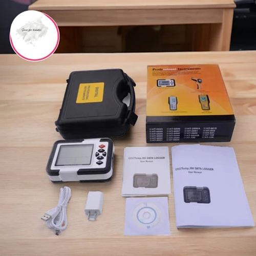 Jual HT2000 Digital CO2 carbon dioxide gas Monitor Detector Analyzer ...