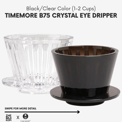 Jual Timemore B75 Dripper Crystal Eye Flat Bottom 1-2 Cups - Clear White - Kota Bekasi ...