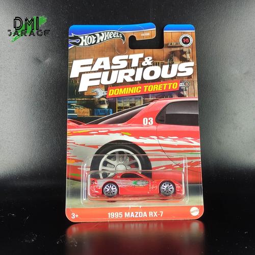 Jual HOT WHEELS FAST AND FURIOUS DOMINIC TORETTO 1995 MAZDA RX7 - Kota ...