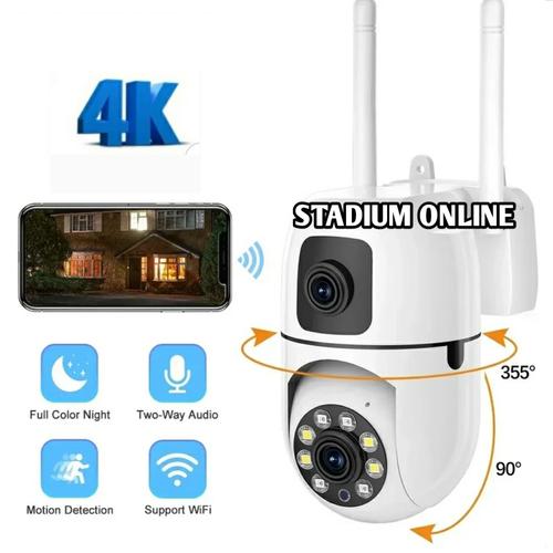 Jual IP Camera V380 Pro CCTV 2 Antena Z2 Dual Lens 360 Rotation Motion Tracking Outdoor ...