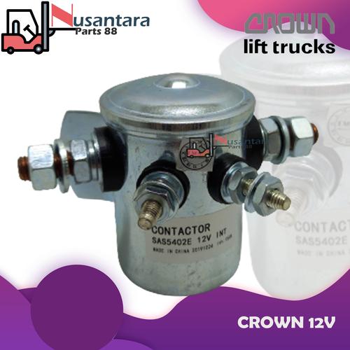 Jual Contactor Crown 12V Solenoid For Forklift 4 Pin - Kota Tangerang ...