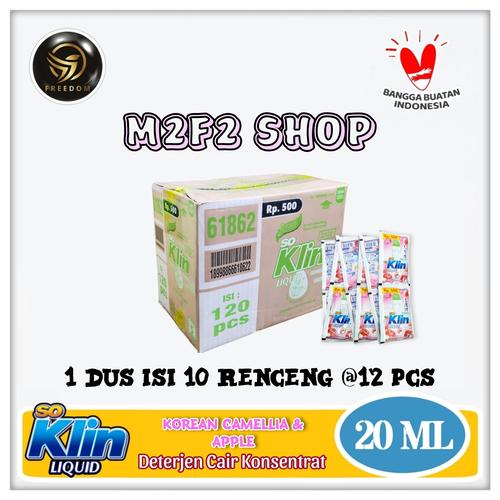 Jual So Klin Liquid Power Clean Action Korean Camellia & Apple | Apel ...