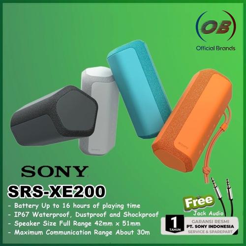 Promo Sony SRS-XE200 Wireless Portable Bluetooth Speaker XE 200 X ...