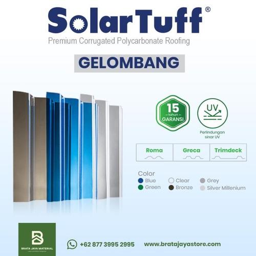 Jual ATAP POLYCARBONATE SOLARTUFF GRECA 6MM GELOMBANG SOLAR TUFF ...