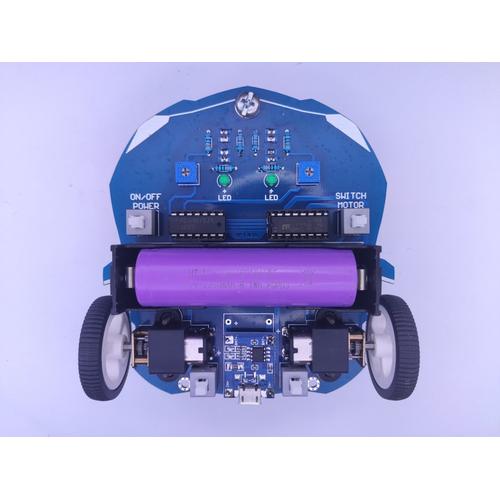 Jual Kit Edukasi Robot Line Tracer Line Follower Analog Basic SD SMP ...