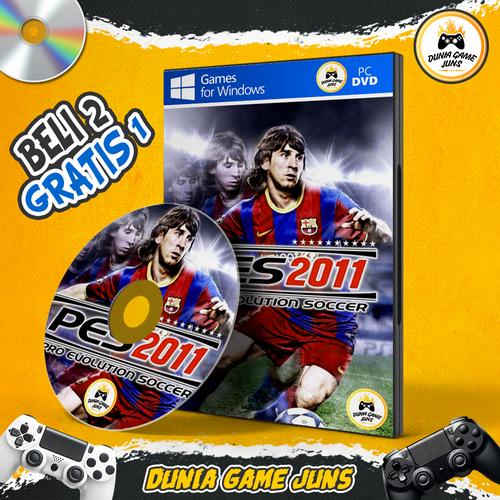 Jual PES 2011 | Pro Evolution Soccer 2011 | CD/DVD | Game PC - Hitam ...