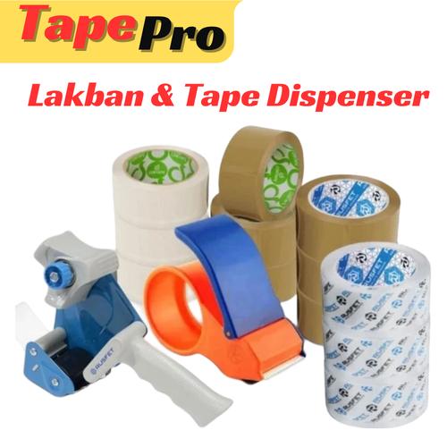 Jual Lakban Bening / Coklat OPP 48mmx100yard Super Lengket Tebal Ukuran ...