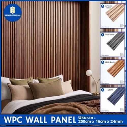 Promo WPC Wall Panel T 95cm dan L 16cm | 2.4cm | pvc Wallpanel Wood ...