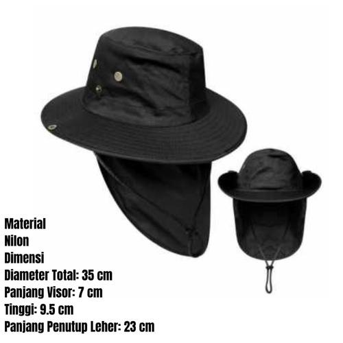 Jual Topi Mancing Topi UV Matahari Topi Outdoor Topi Jepang Topi Anti ...