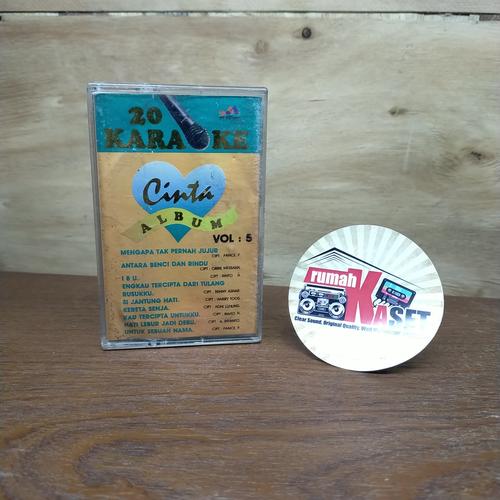 Jual KASET 20 KARAOKE CINTA ALBUM VOL 5 KASET MUSIK KASET INDONESIA KASET KOMPILASI KASET POP ...
