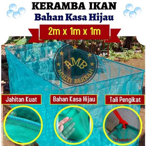 Jual Keramba Ikan Jaring Apung Siap Pakai Bahan Kasa Waring Anti Geser ...