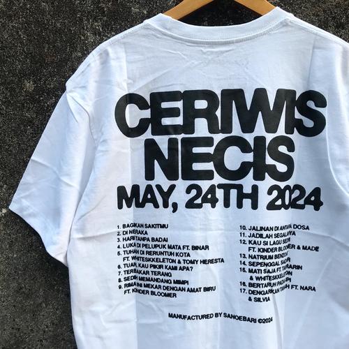 Jual SANOEBARI X DONGKER CERIWIS NECIS ALBUM TSHIRT WHITE - Putih, S ...