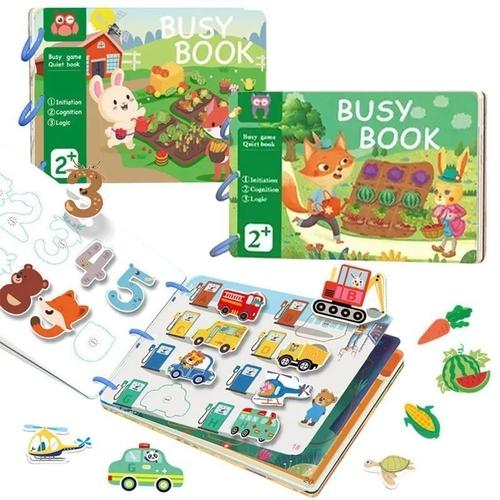 Promo Quiet Book busy book buku edukasi anak aktivitas anak Montessori ...