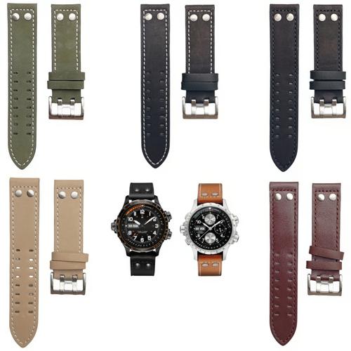 Promo Tali Jam Tangan 22 MM Tali Kulit Leather Strap Hamilton 9059.22 ...