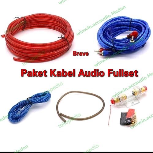 Jual Paket Kabel Audio Fullset instalasi Sound system Mobil - Kota ...