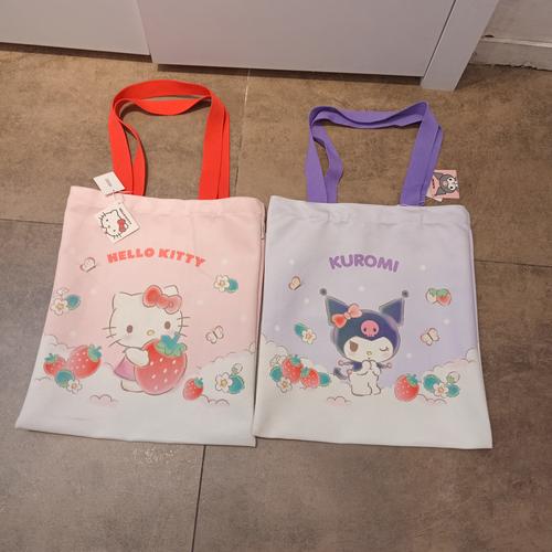 Jual Tote Bag Cantik Sanrio - Miniso Sanrio Characters Shopping Bag ...