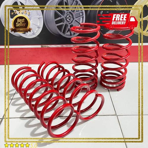 Jual Lowering kit raize rocky / spring coil hsr red per ceper mobil ...