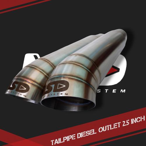 Jual Tailpipe Knalpot Mobil Diesel Fortuner Vrz Innova Reborn 2kd ...