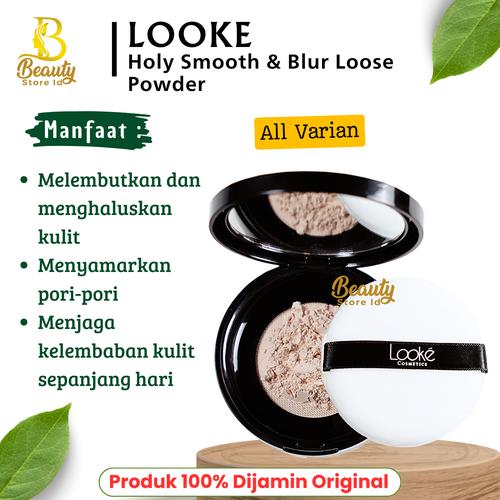 Jual Looke Holy Smooth & Blur Loose Powder Freya / Terra / Rhea ...