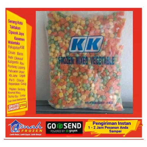 Jual Sayuran Mix 1Kg, sayuran Frozen,Campur,Frozen Serang - Kota Serang ...