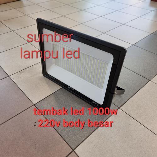 Jual lampu sorot tembak floodlight cob 1000watt 1000w 1000 watt outdoor ...