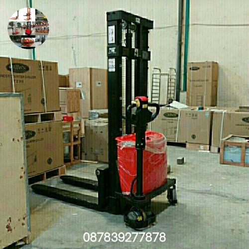 Jual Cuci Gudang Harga Promo Hand Stacker Full Electric 1.5 Ton x 3 ...