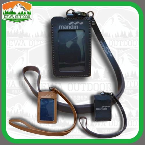 Jual tempat ID card kulit bank mandiri - biru dongker - Jakarta Pusat ...