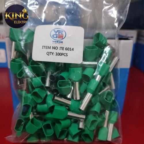 Jual FERRULES TE6014 2 x 6mm scun cable SKUN KABEL Tusuk TE-6014 ...