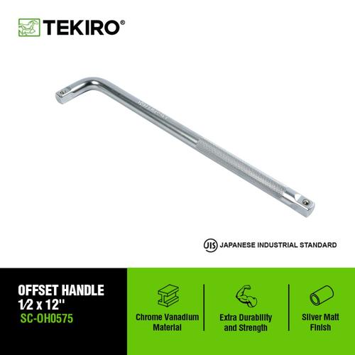 Jual TEKIRO 1/2 INCH OFFSET HANDLE 12 INCH / GAGANG SOK L / STANG SOK L ...