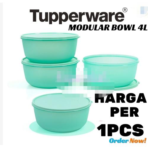 Jual mangkok saji Tupperware Modular Bowl 4L harga 1 pcs - Jakarta ...