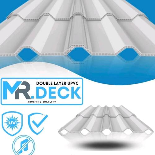 Jual Atap Upvc MR.DECK Double Layer P. 6 meter - Jakarta Pusat - MR ...
