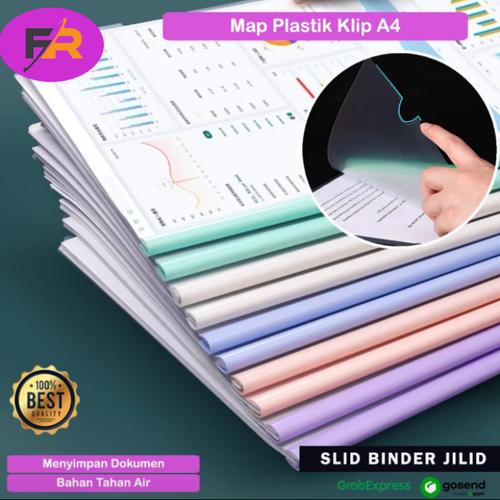 Jual Zipper Binder Ziplock File Rever tulang Jilid Slid Binder Untuk ...