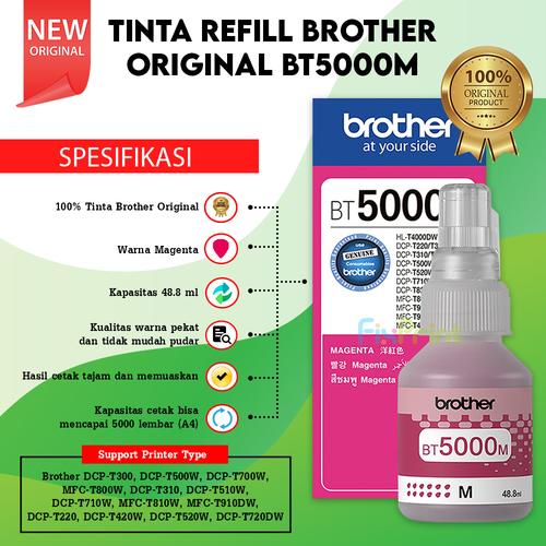 Jual Tinta Botol Brother BT D60bk BT5000 Printer DCP-T220 T420W T820DW ...