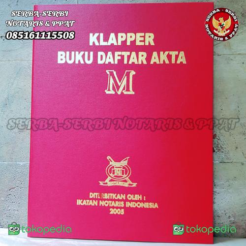 Promo BUKU KLAPPER DAFTAR AKTA KLAPPER DAFTAR AKTA NOTARIS ABJAD HURUF ...