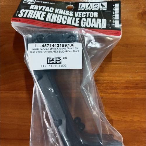 Jual Laylax (L.A.S) strike knuckle guard for krisvector aeg smg (black ...