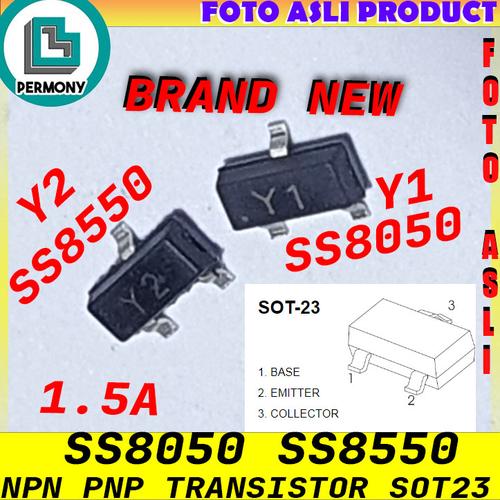 Jual s8050 ss8050 npn transistor sot23 - Jakarta Pusat - PerMony ...