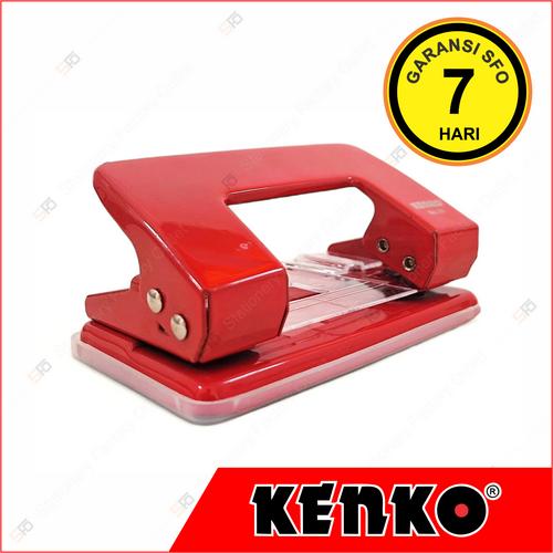 Jual Pembolong Kertas Dua Lubang Kenko No. 30 - Dual Hole Punch - Biru ...