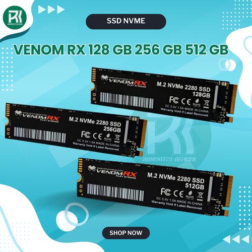 Jual SSD NVMe M2 128GB / 256GB / 512GB VenomRX Garansi 3 Tahun - 128GB ...