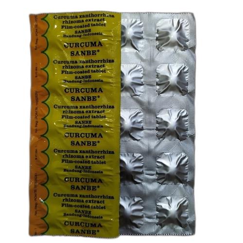 Jual CURCUMA SANBE herbal ISI 10 TABLET memelihara fungsi hati ...