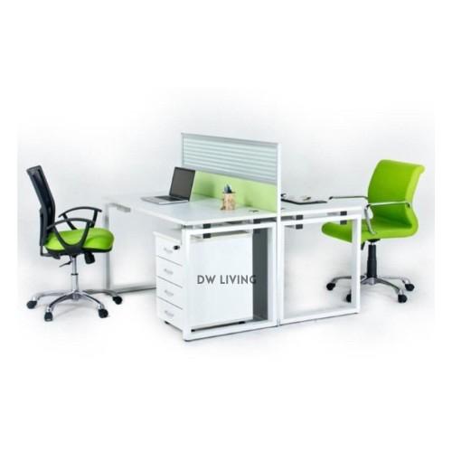 Jual Meja Kerja / Coworking / Workstations 2 Seater Hadap DW-MC 03 ...