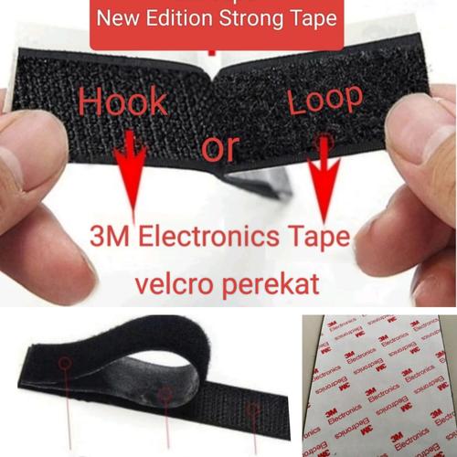 Jual single tape 3M Electronics lebar 2,5 cm 5 cm dan 10 cm double side ...