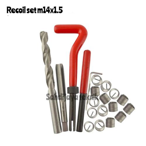 Jual Recoil Helicoil Verbos baut 19 Recoil set M14x1.5 Handle tap ...