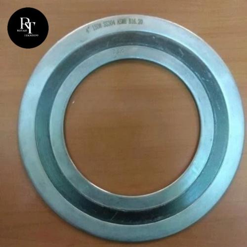 Jual Spiral Wound Gasket STAINLESS STEEL 304 Ansi 300 SS304 UKURAN 32 ...