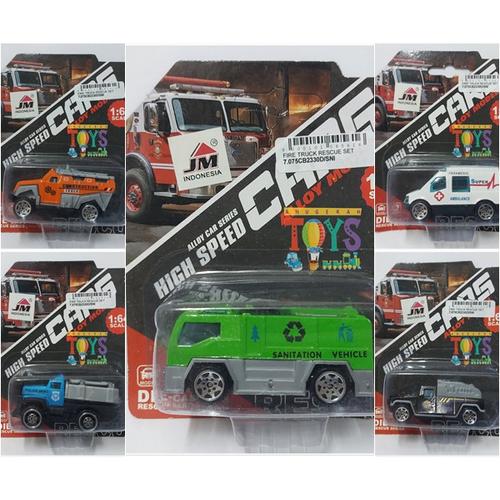 Jual Diecast Rescue Car 1 : 64 Alloy Series Rescue Car - Truk ...
