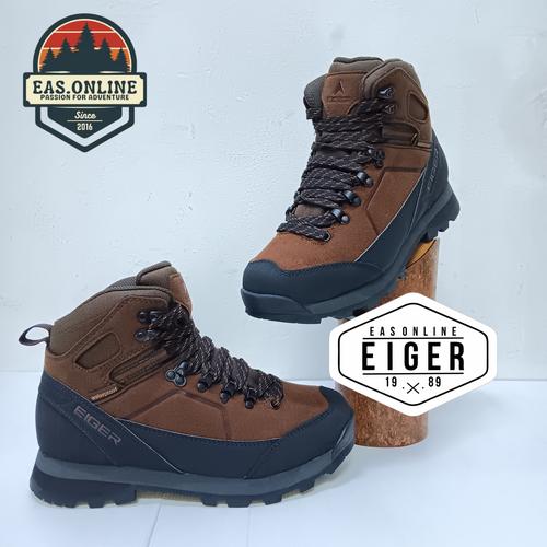 Jual Sepatu Eiger 5358 Cayman Lite Mid Cut Day Hike - Dark Brown, 39 ...