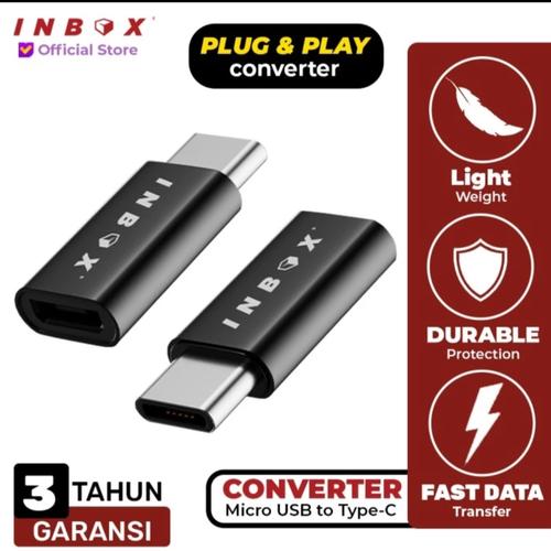 Jual Inbox Micro to Type-C Adapter Connector Converter - Jakarta Barat ...
