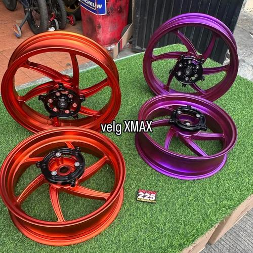 Jual VELG DELKEVIC YAMAHA XMAX DOUBLE DISK & SINGLE DISK CNC VELG X MAX ...